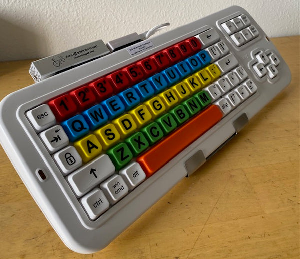 Bluetooth Keyboard 'BIG Blue'-Tooth (TM) - – RJ Cooper & Associates, Inc.